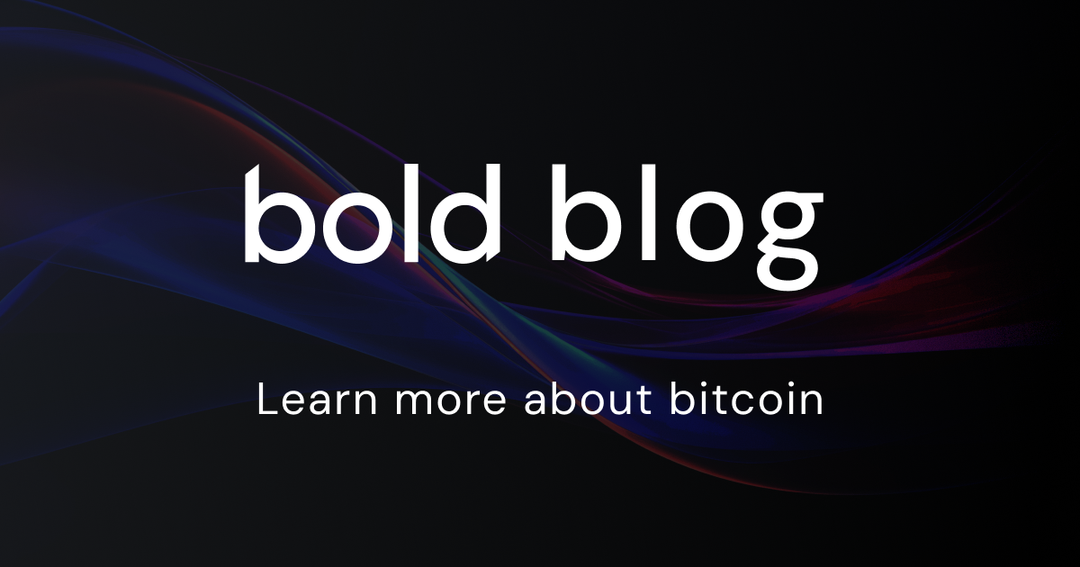 Bold Bitcoin